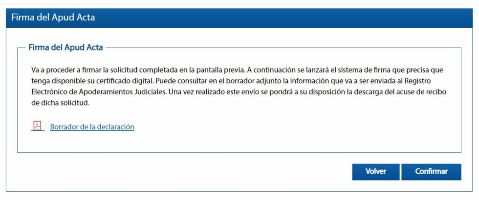 Conseguir el Apud Acta desde el MÓVIL